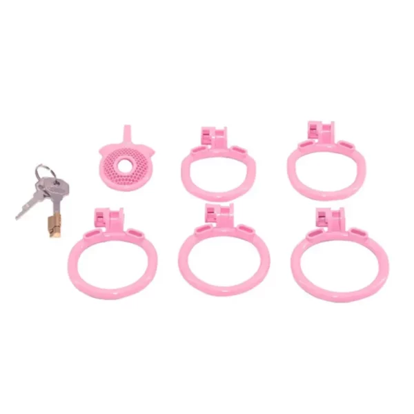 Secure Pink Chastity Cage: Comfort & Style Guaranteed
