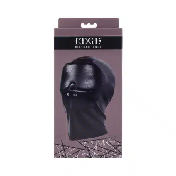 Edge Blackout Hood | Sensory Deprivation Blindfold Hood | Janet’s Dungeon